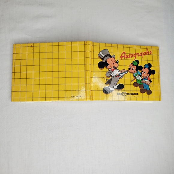 Disney | Other | 22b Disney 8s Vintage Autograph Booklet | Poshmark